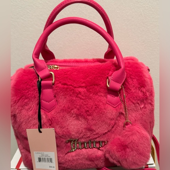 Juicy Couture | Bags | Nwt Juicy Couture Free Love Fluffy Bling ...